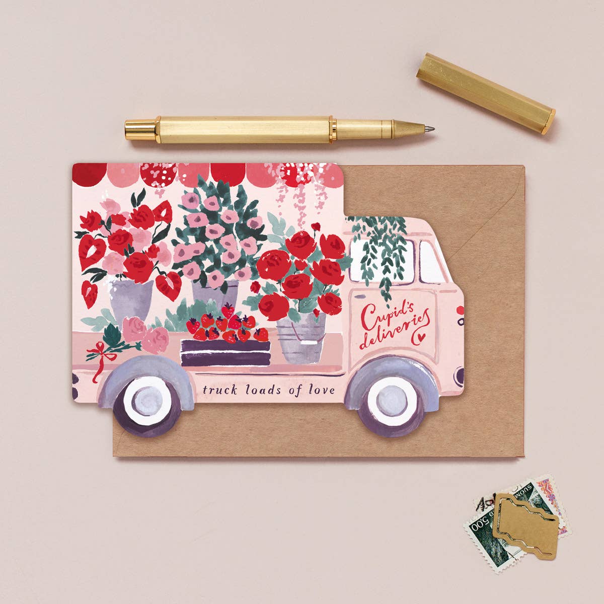 'Truck Loads of Love' Greetings Card – Winter's Moon Ltd.