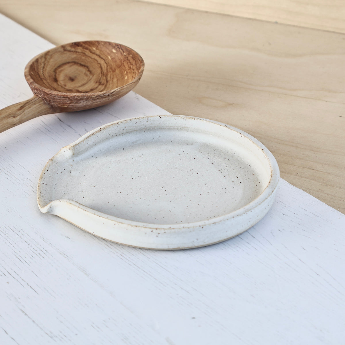 Rebecca Williams Ceramic Spoon Rest – Winter's Moon Limited