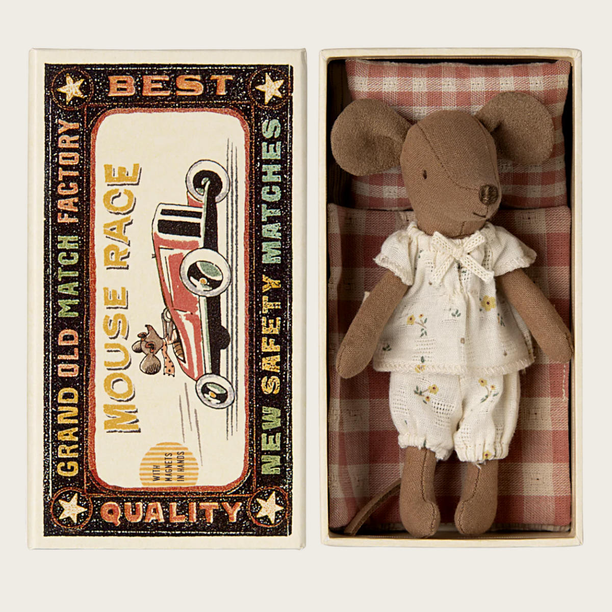 Maileg Big Sister Mouse In Matchbox – Winter's Moon Limited