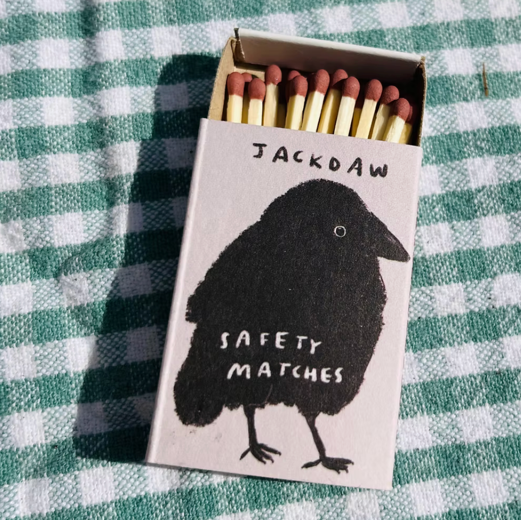 'Jackdaw' Mini Boxed Matches – Winter's Moon Limited