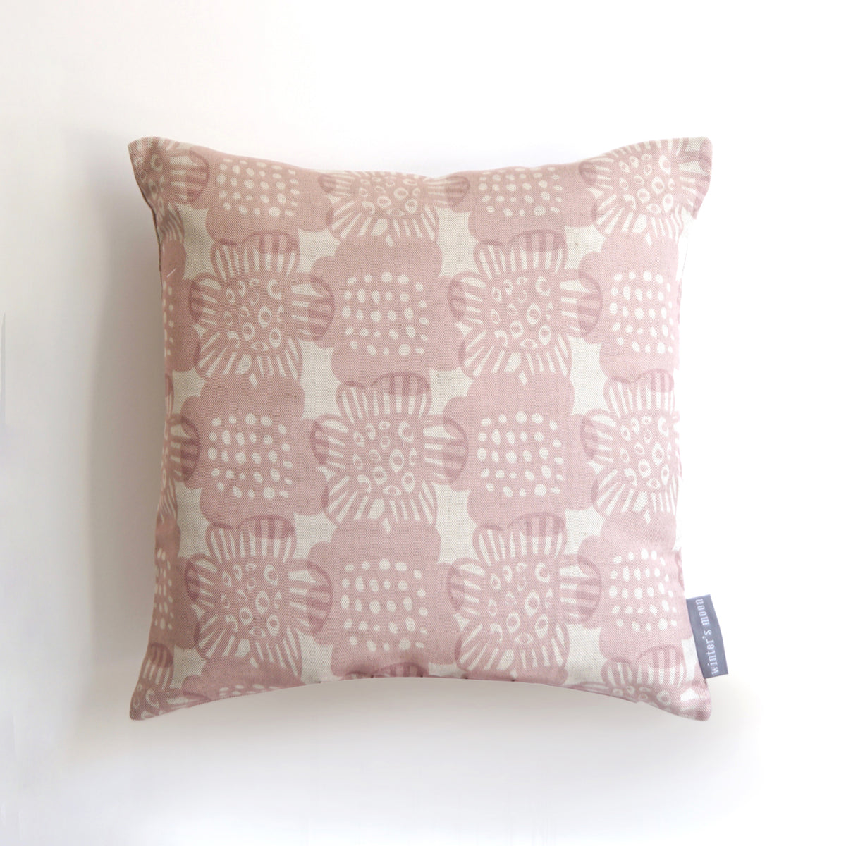 Cushion in Bloom - Blush Pink – Winter's Moon Ltd.