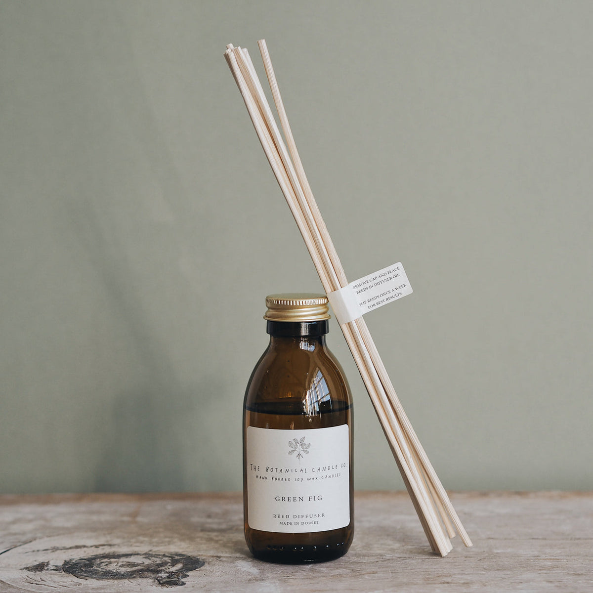 'Green Fig' Reed Diffuser by Botanical Candle Co. – Winter's Moon Limited